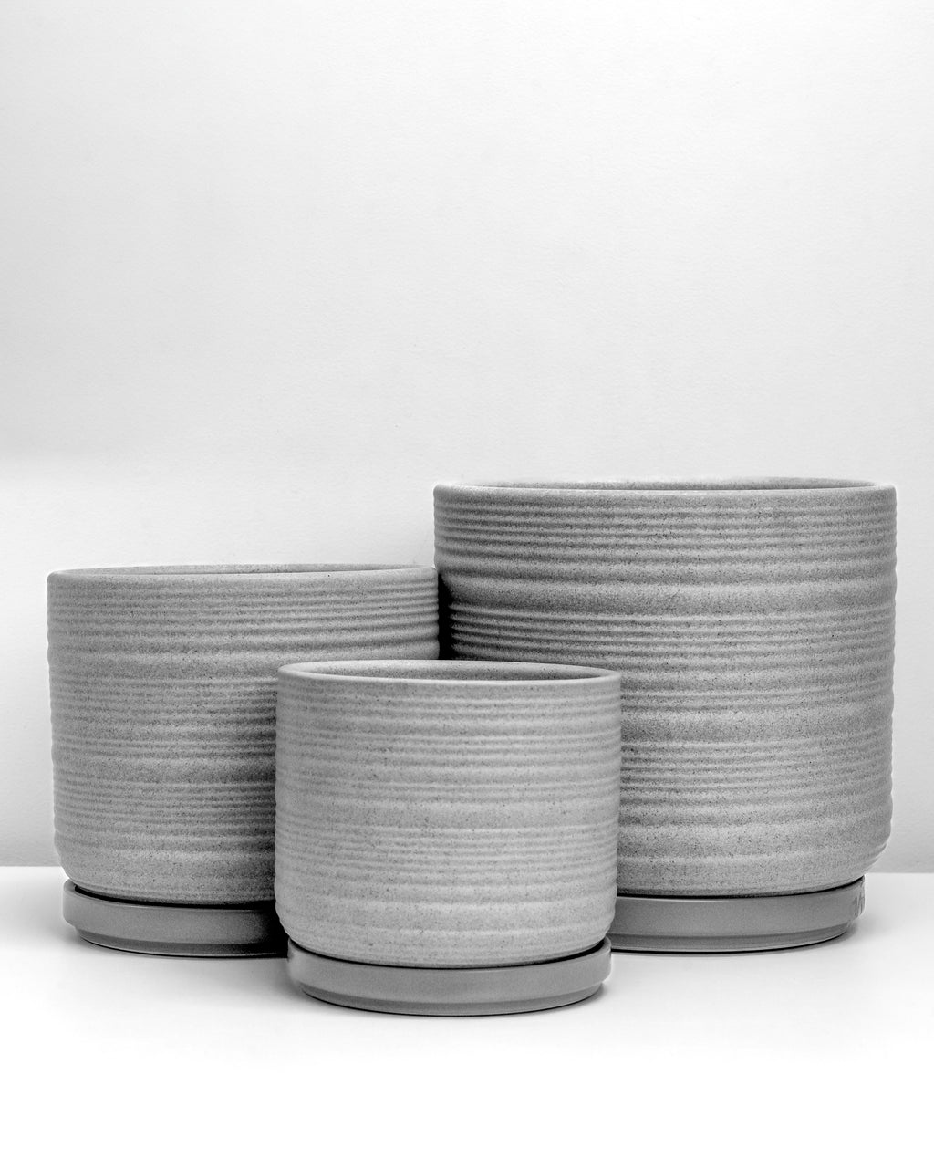 Gray Lined Pot – RUDO PLANTS & HOME